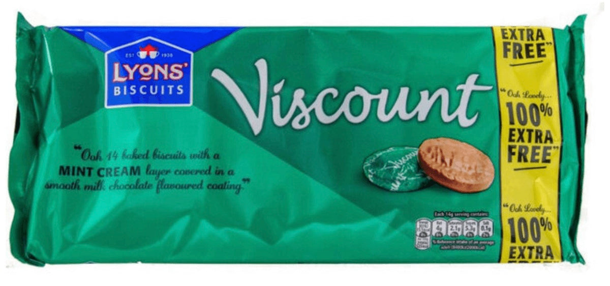 Viscount Mint Cream Biscuits – UK FOODS DOWN UNDER