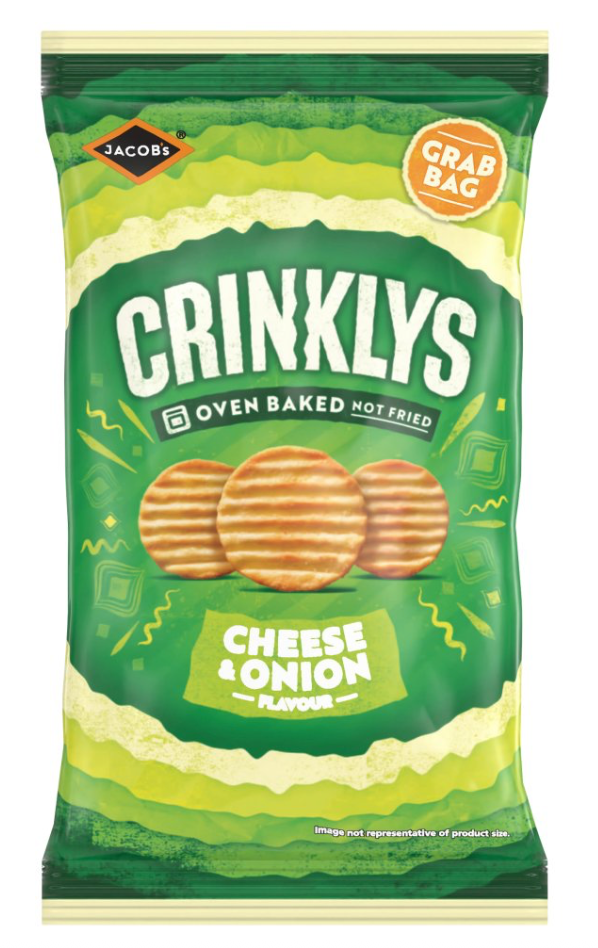 Jacobs Crinklys Cheese and Onion 6 pack multi – UK FOODS DOWN UNDER