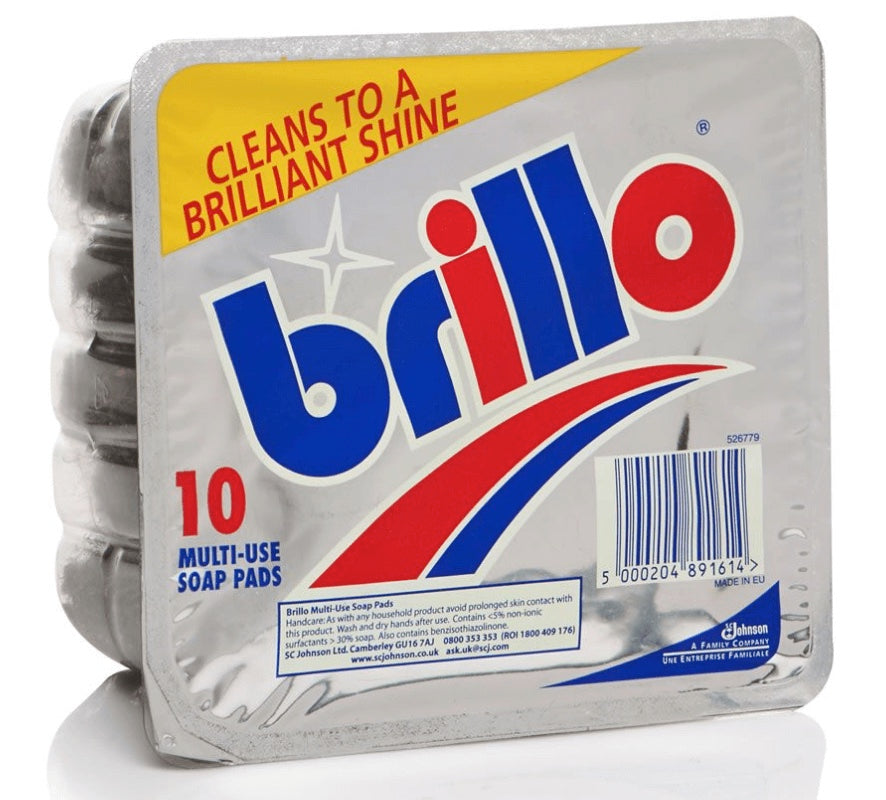 Brillo Pads 10 pack – UK FOODS DOWN UNDER