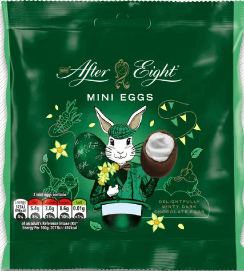 After Eight Mini Eggs NEW – UK FOODS DOWN UNDER