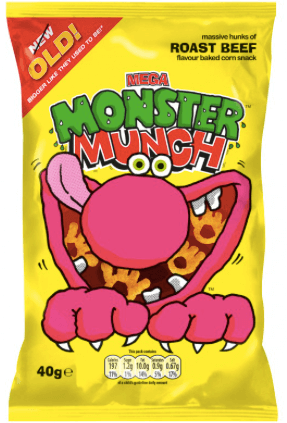 Monster Munch Roast Beef – UK FOODS DOWN UNDER